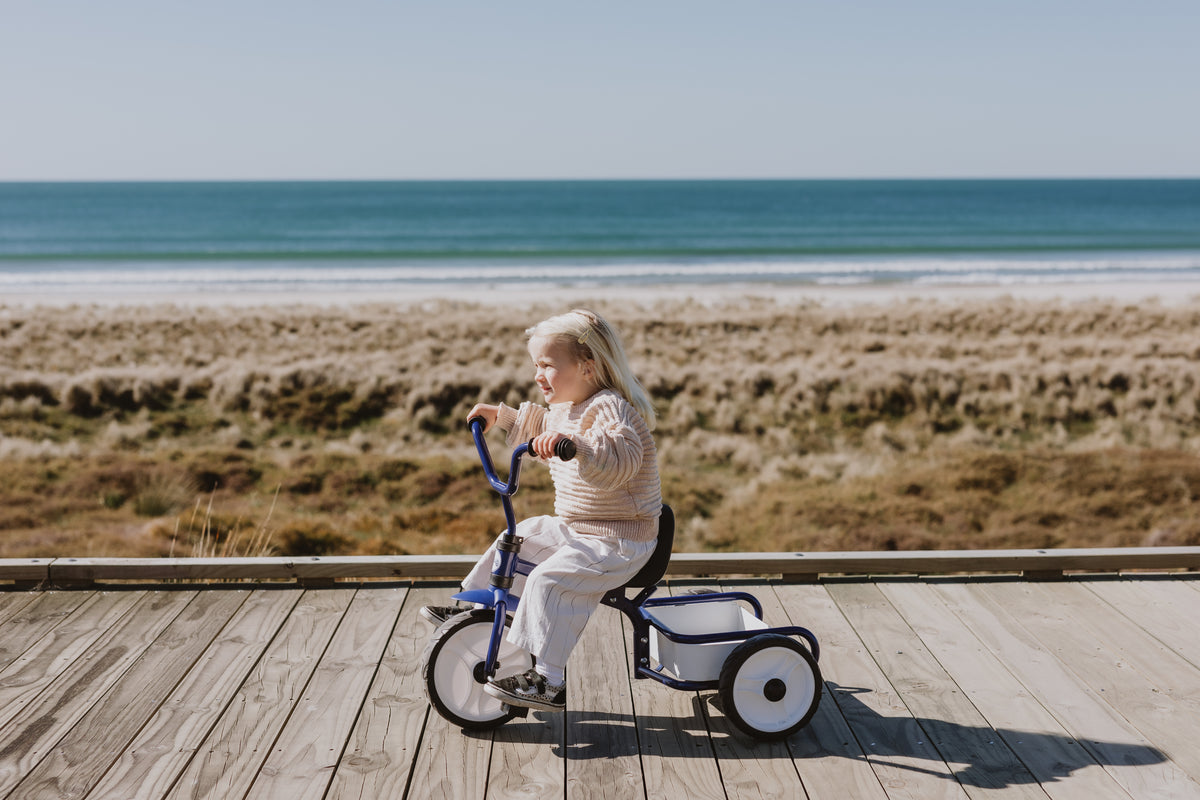 BLUE Tuff Trike - With Push Bar – Tri-ang